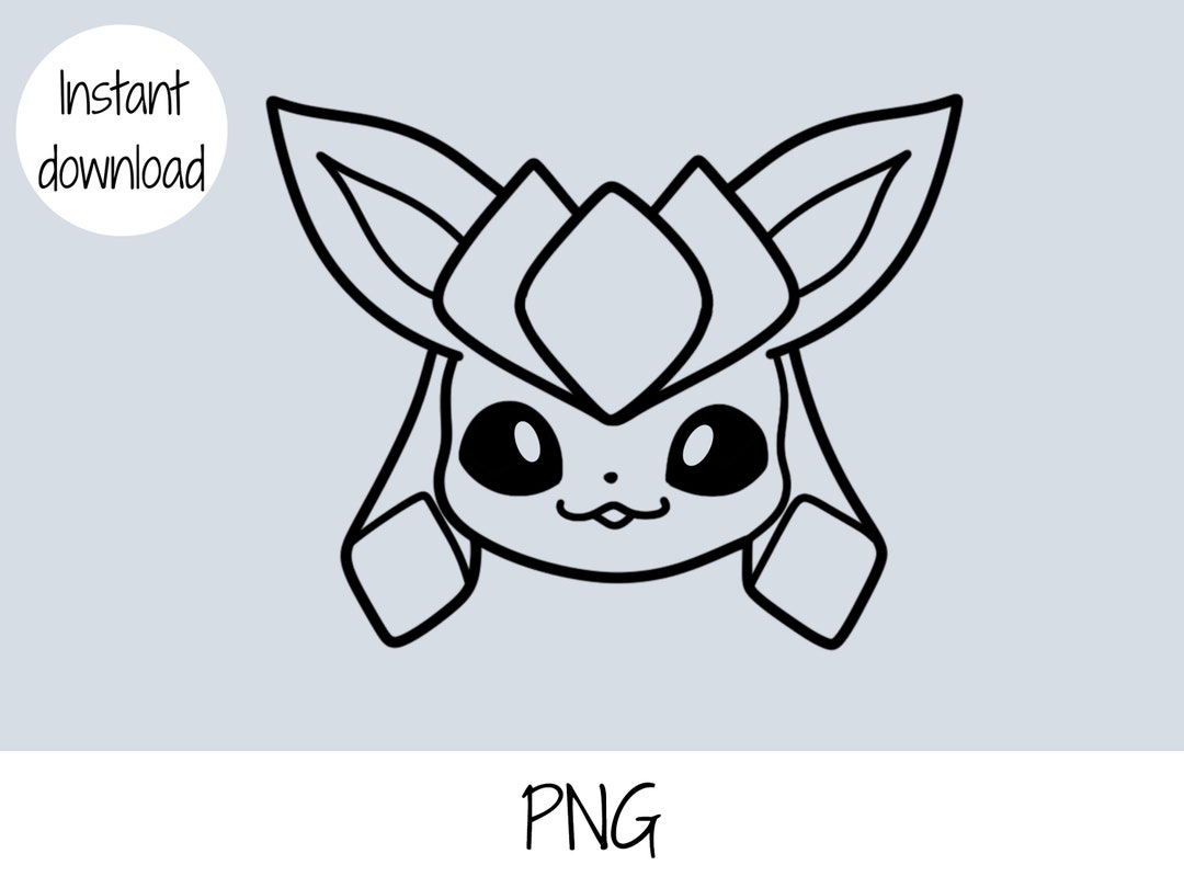 Poke Outline Png Anime Cut Files for Cricut Instant Download - Etsy Canada