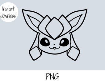 Poke Png Anime Cut Files for Cricut Instant Download - Etsy