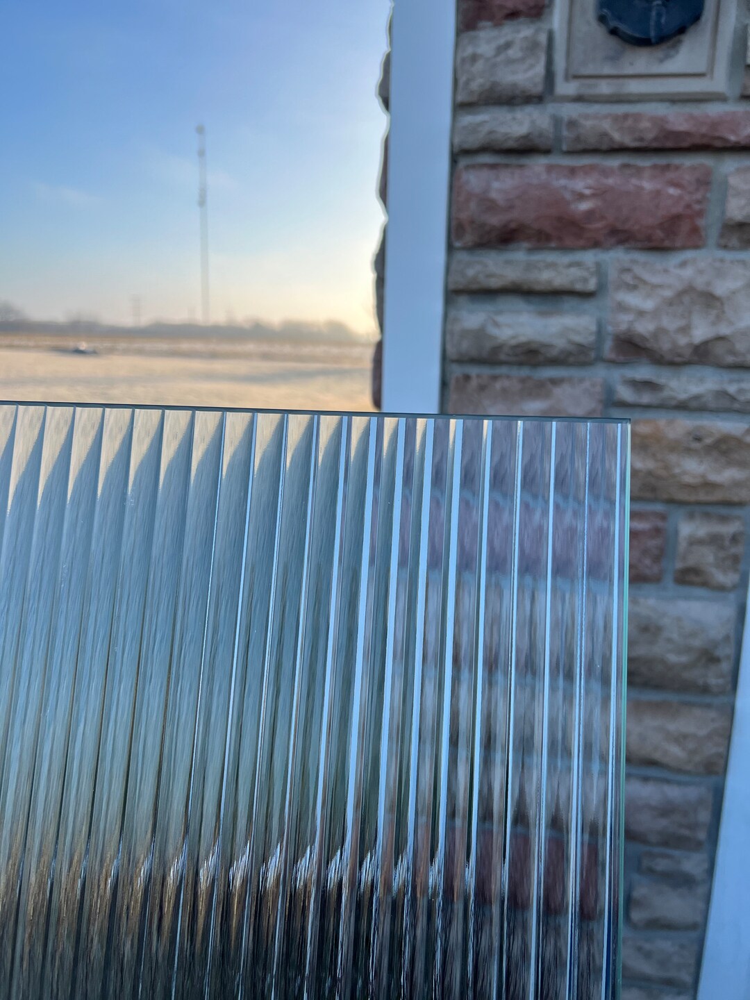 Custom Cut English Reed Glass - Etsy