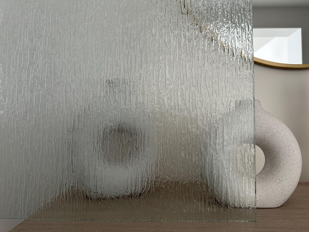 Custom Cut Rain Pattern Glass: 3/16" Thickness - Etsy