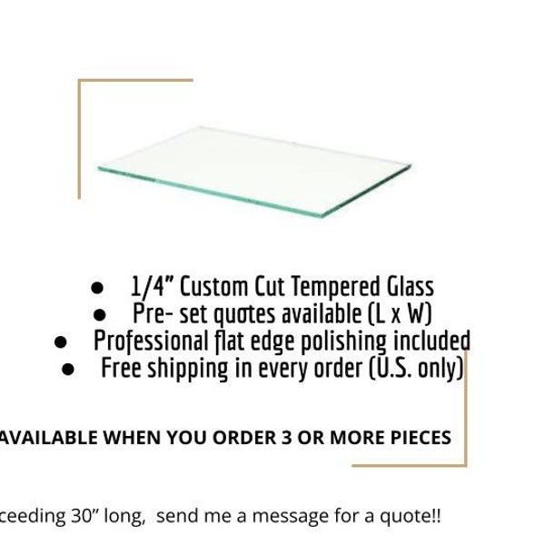 Tempered Glass - Etsy