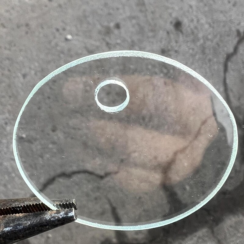 Glass Disk Ornaments - Etsy