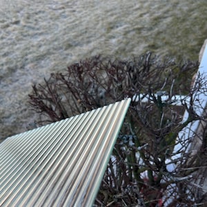 Custom Cut English Reeded Glass: 1/4" Thickness - Etsy