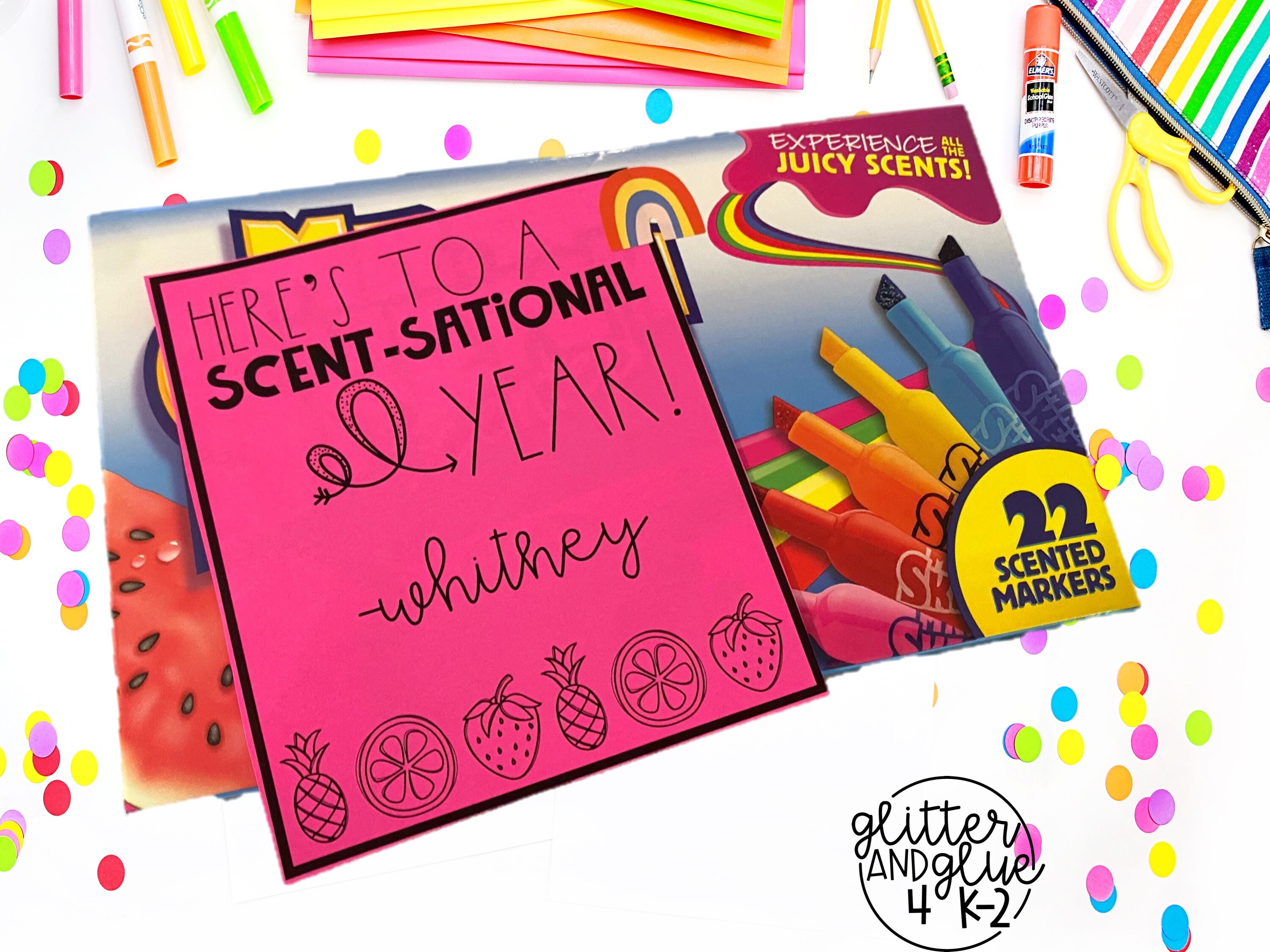 Back to School Gift Tags / Printable / Instant Download/ Teacher ...