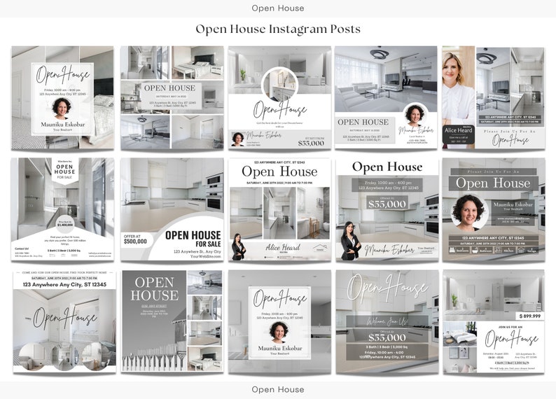 16 Open House Social Media Posts | Listing Updates | Open House ...