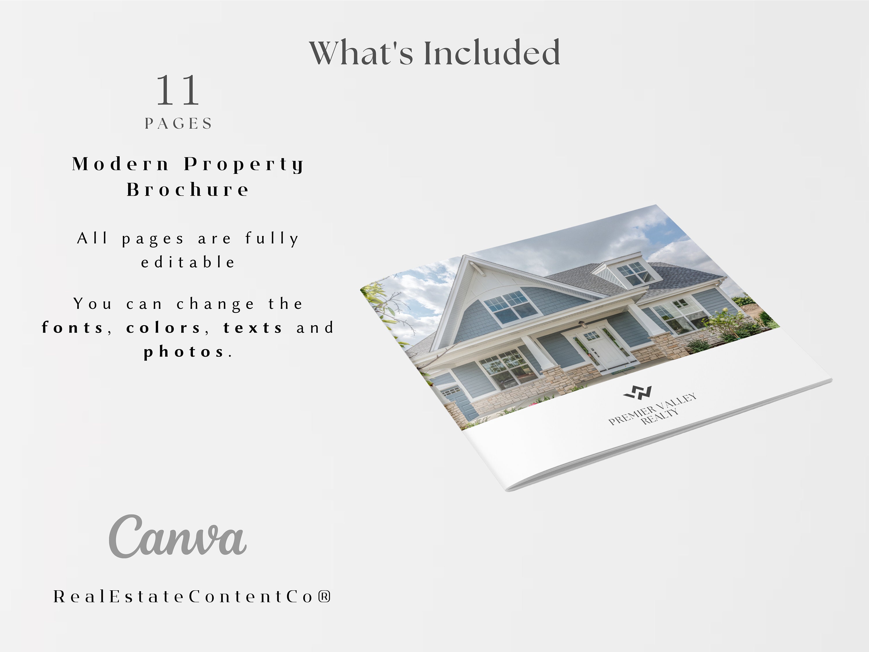 Modern Property Brochure | Real Estate Property Magazine| Open House ...