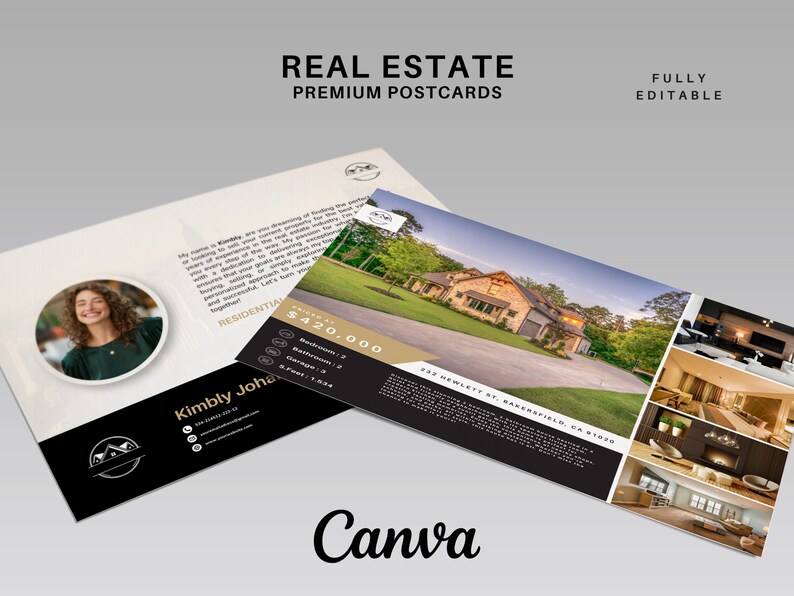 Real Estate Premium Postcards | Ultimate Postcard Bundle | Just Listed ...