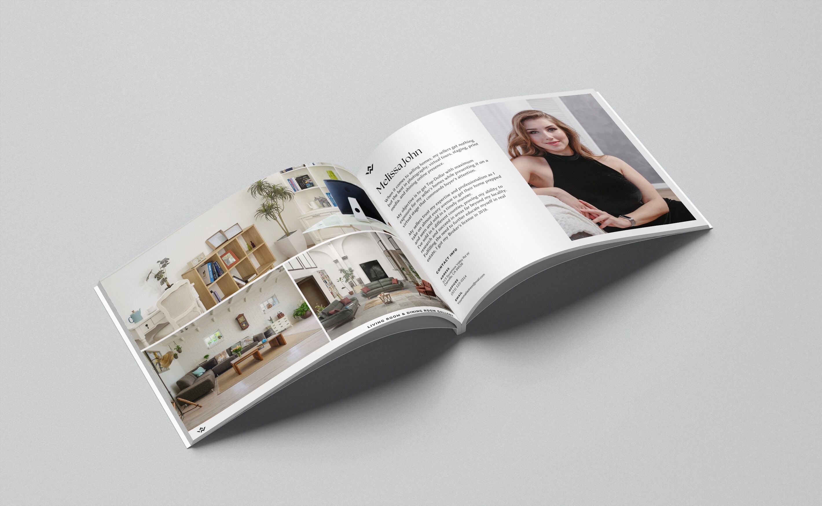 Modern Property Brochure Real Estate Property Magazine Open House ...