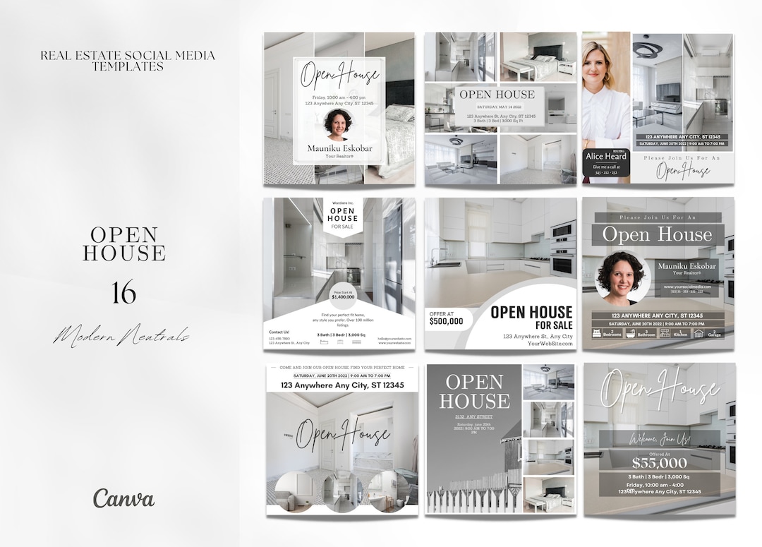 16 Open House Social Media Posts | Listing Updates | Open House ...