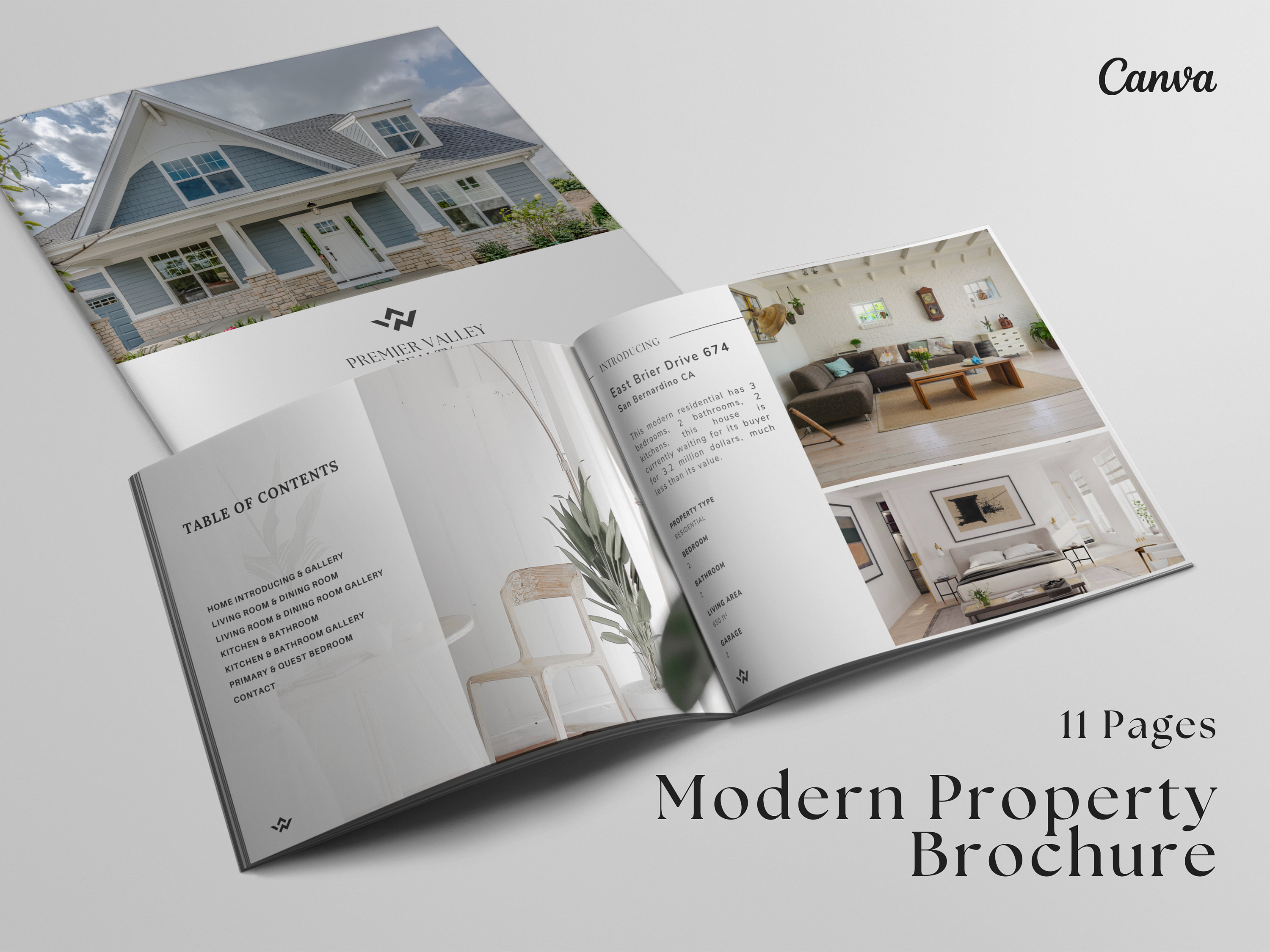 Modern Property Brochure | Real Estate Property Magazine| Open House ...