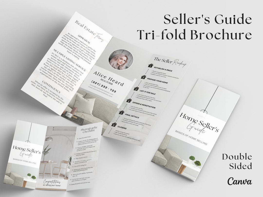 Real Estate Seller Guide | Canva Template | Realtor Seller Packet ...