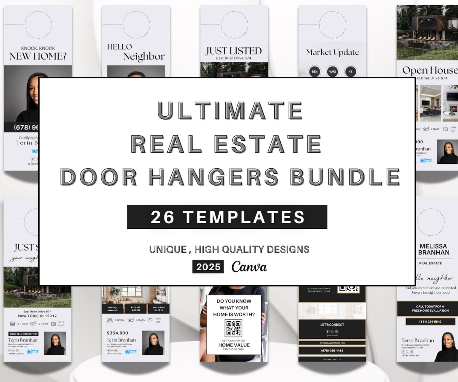 Ultimate Real Estate Door Hangers | Door Hanger Bundle | Real Estate ...
