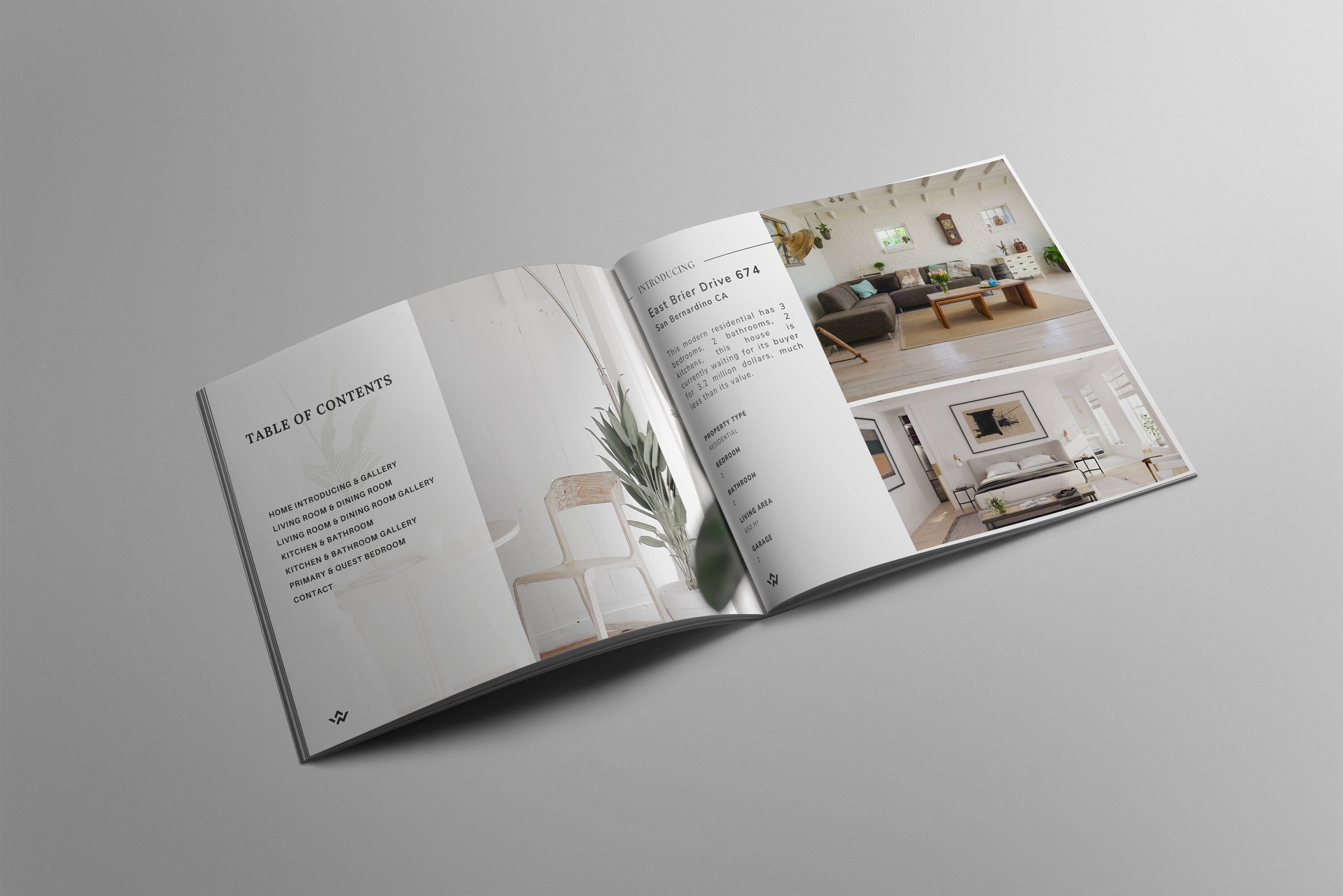 Modern Property Brochure | Real Estate Property Magazine| Open House ...