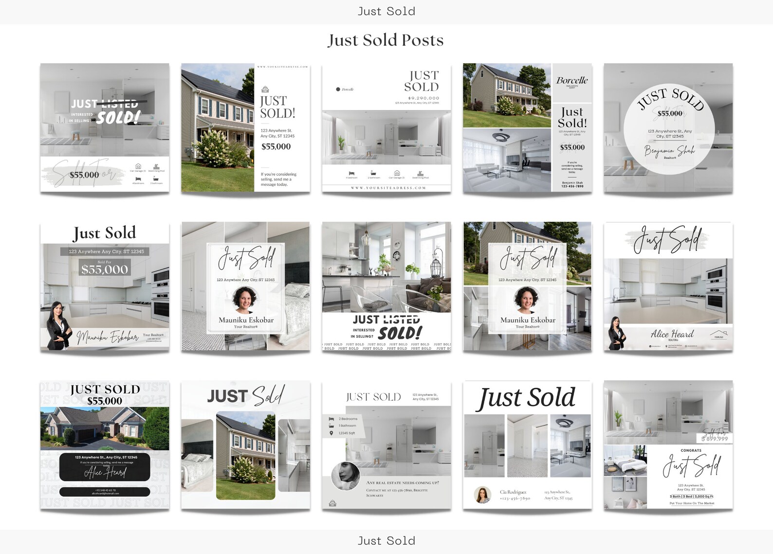 15 Just Sold Social Media Posts | Listing Updates | Just Sold Instagram ...