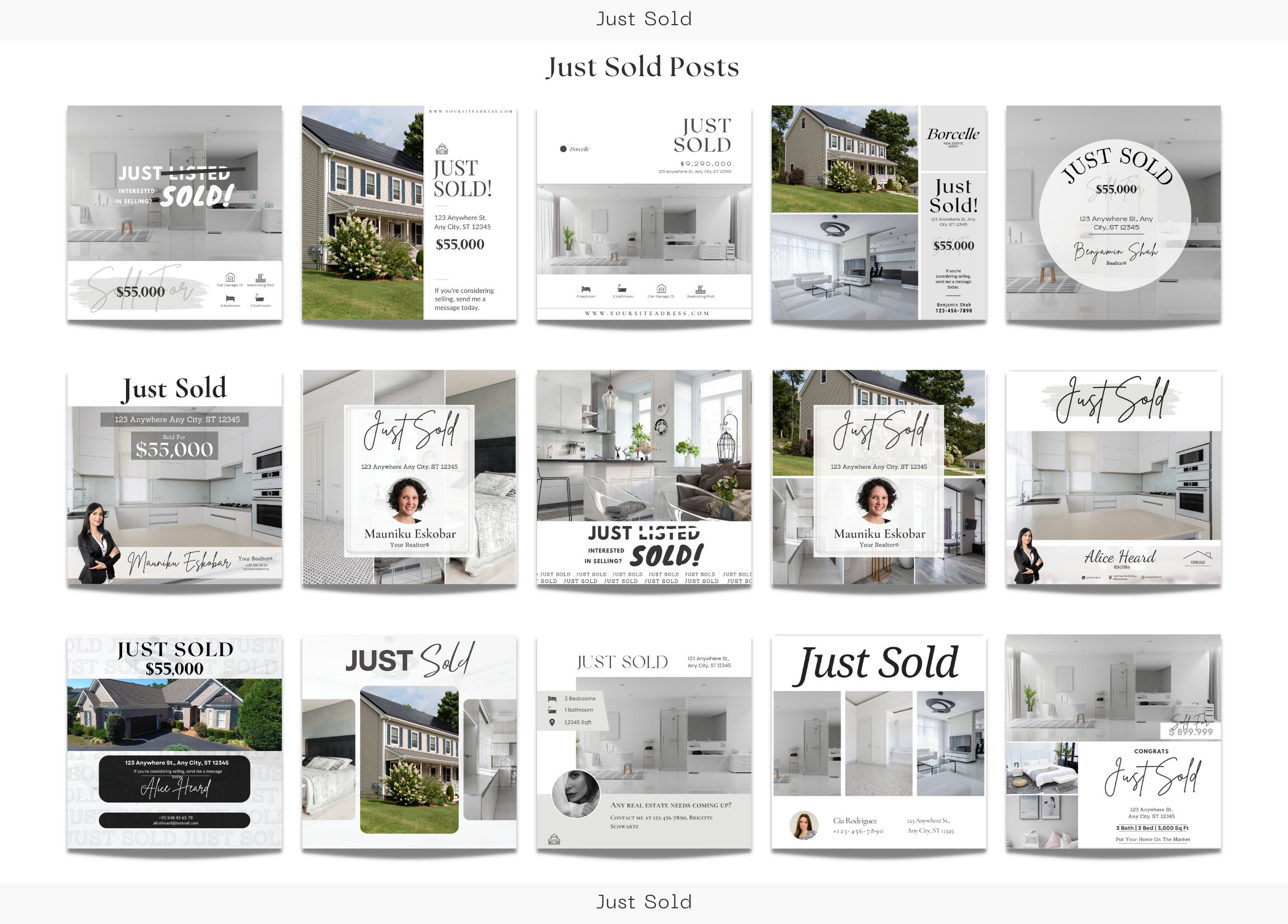 15 Just Sold Social Media Posts | Listing Updates | Just Sold Instagram ...