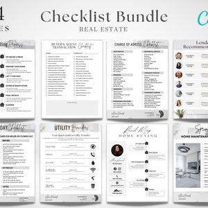 Real Estate Checklist Realtor Checklist Closing Day - Etsy
