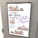 Teacher Currently Reading and TBR Poster | Classroom Reading Display ...