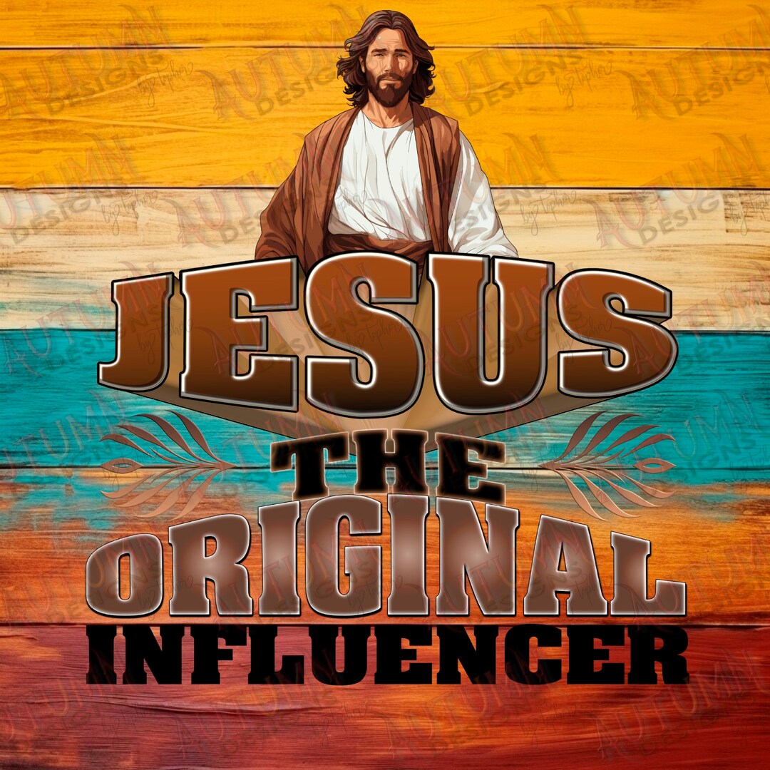 Faith-based Sublimation Design jesus the Original - Etsy Australia