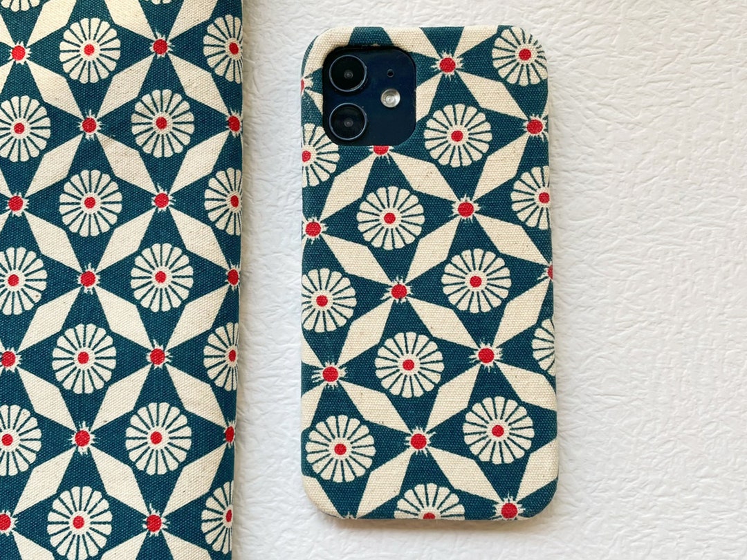 Eco-friendly Vintage Cloth/fabic Phone Case for iPhone 15 14 - Etsy