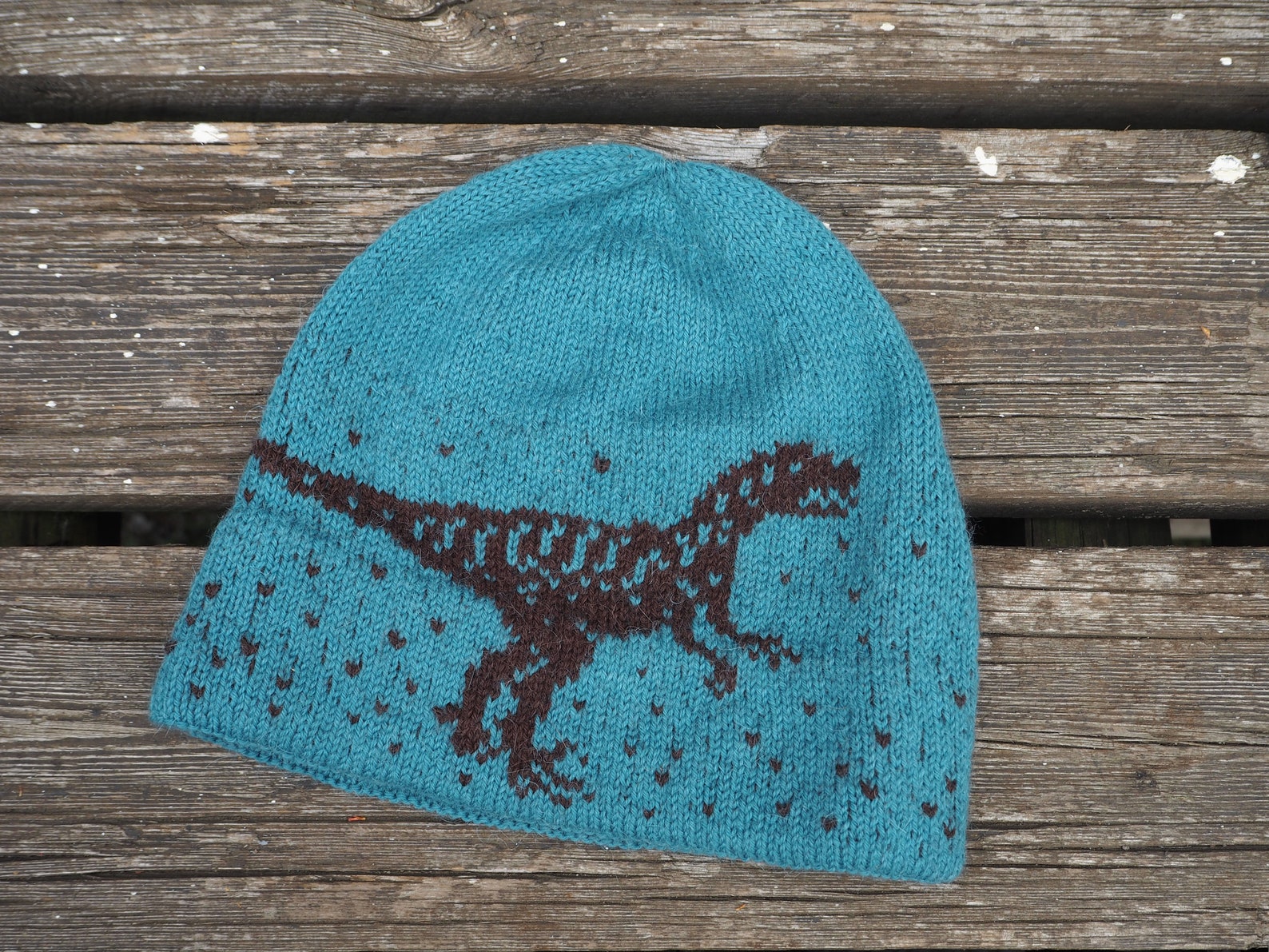 KNITTING PATTERN raptor Hat Pattern for Knitted Dinosaur Hat - Etsy