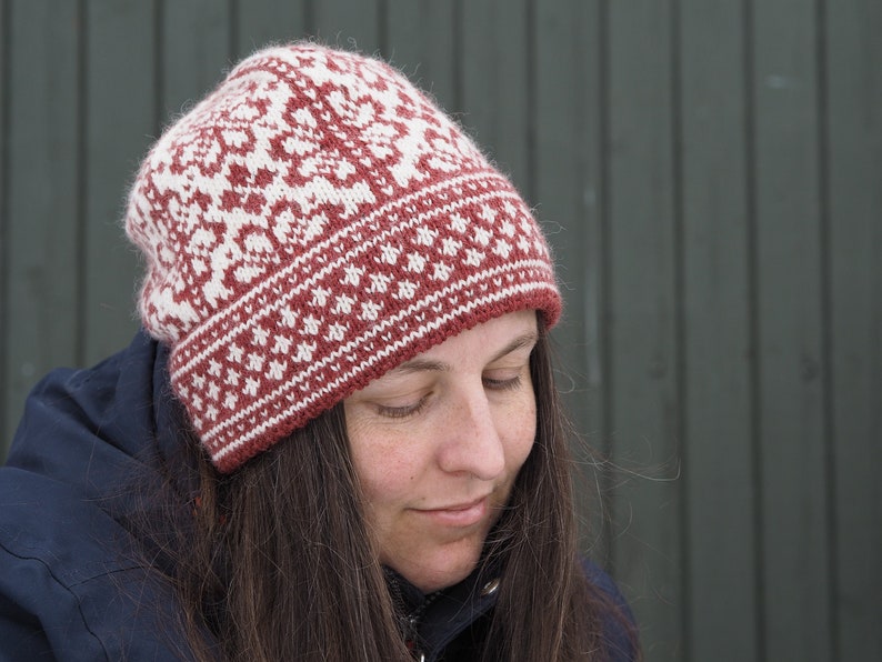KNITTING PATTERN vestavind Hat Pattern for Norwegian Knitted Hat - Etsy