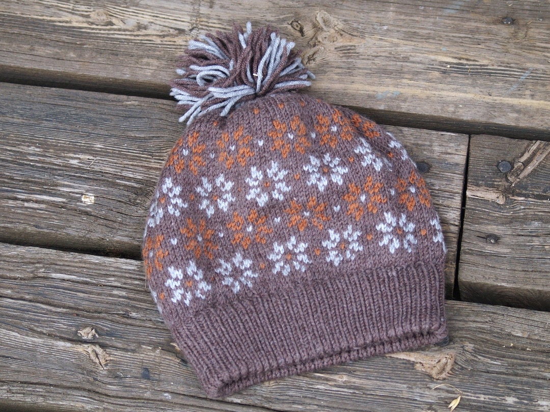 Norwegian Knit Hat Pattern, Sondre Winter Beanie (PDF Pattern) - Etsy