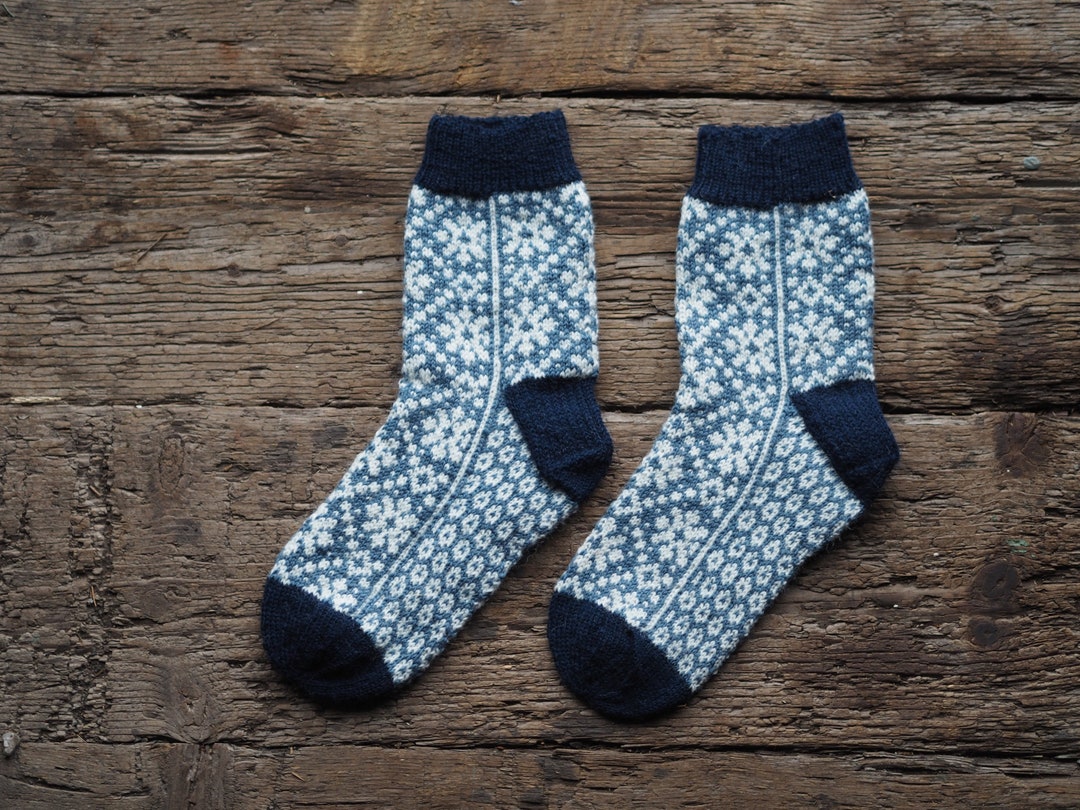 KNITTING PATTERN frost Sockpattern for Norwegian Knitted Socks - Etsy