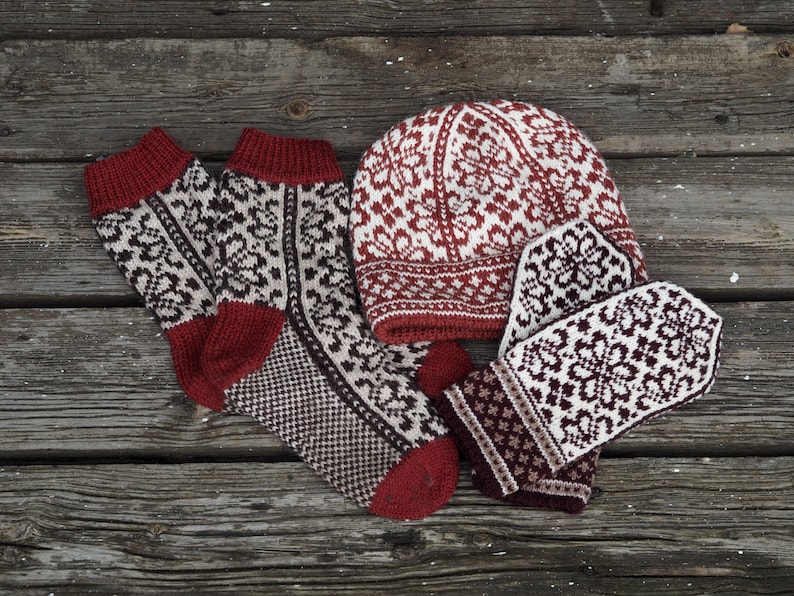 KNITTING PATTERN vestavind Hat Pattern for Norwegian Knitted Hat - Etsy