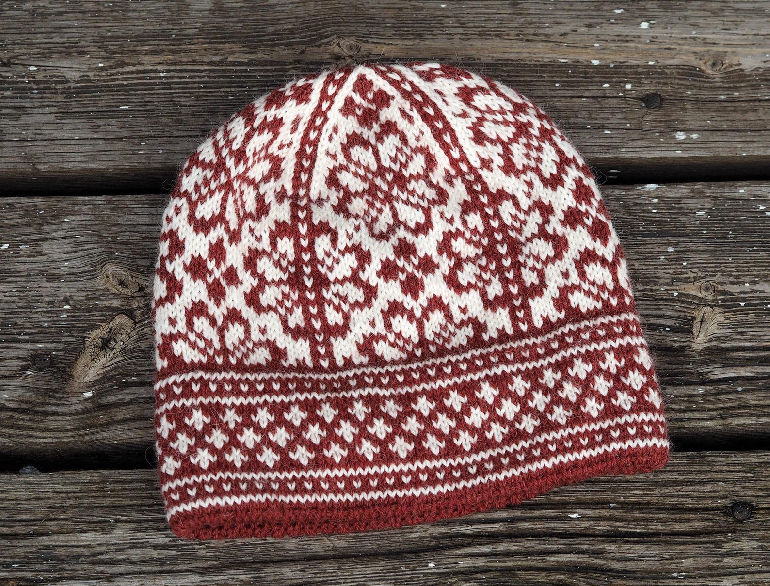 KNITTING PATTERN vestavind Hat Pattern for Norwegian Knitted Hat - Etsy