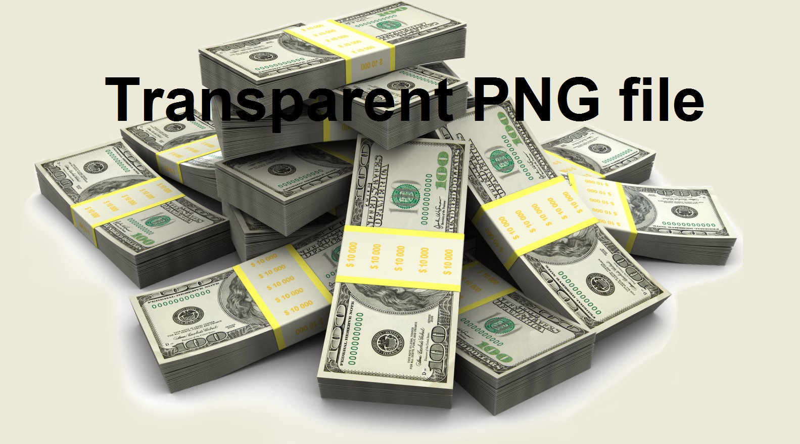 Money Cash Misc PNG Transparent Hundreds 100 Dollar Bunch Packs- Stack ...