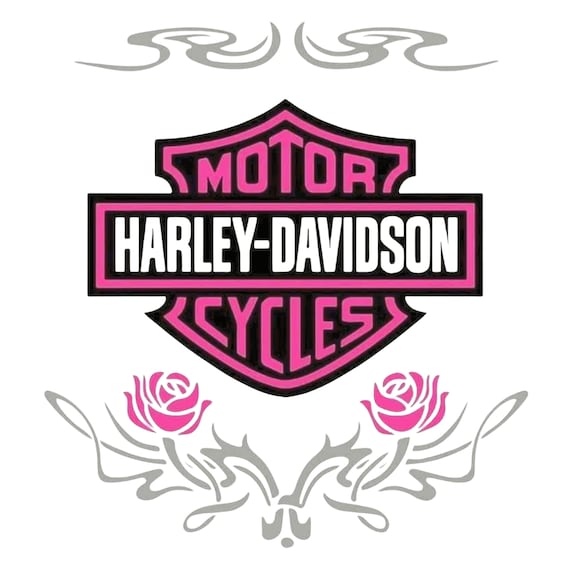 Womens Harley Davidson Svg Png Harley Davidson Floral Svg Etsy Australia