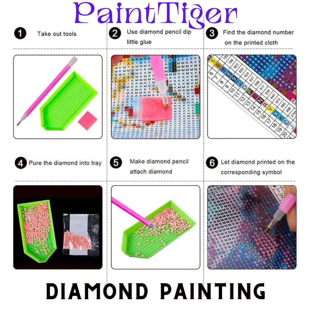 Diamond Painting Kit-fox Do It Yourself Diamond Painting Bead Painting ...