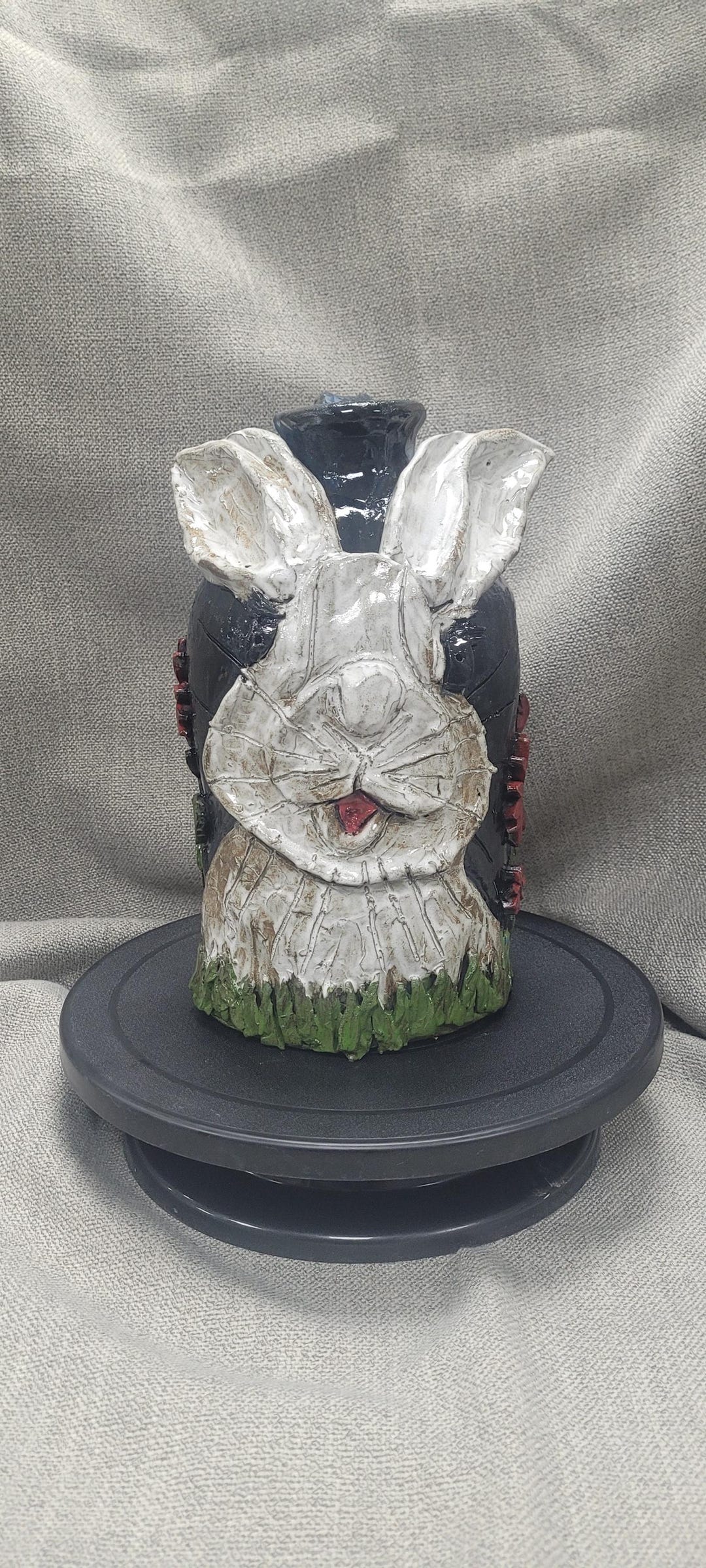 Southern Folk Art Rabbit Jug - Etsy