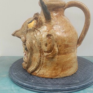 Southern Folk Art Devil Face Jug - Etsy