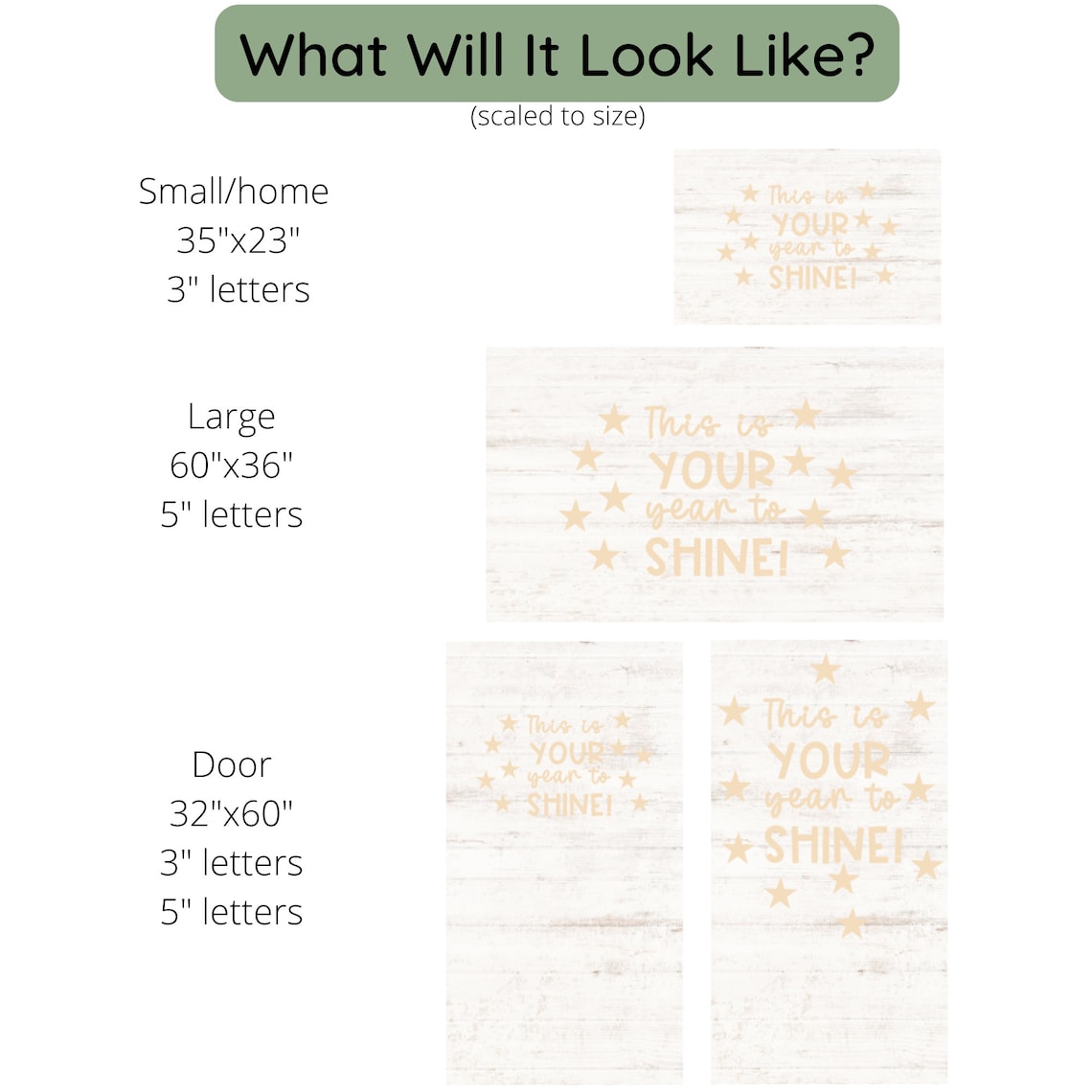 This is Your Year to Shine Bulletin Board Kit Bright Color - Etsy