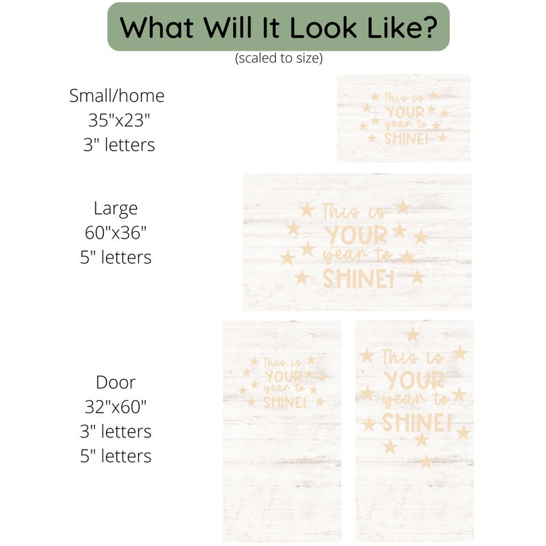 This is Your Year to Shine Bulletin Board Kit - Bright Color Stars ...