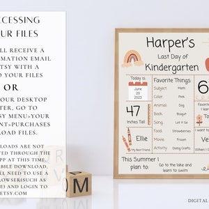 Printable Editable Back to School Sign, First Day of School Sign ...