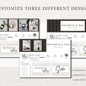 Etsy Banner Template Editable in Canva, Etsy Photo Cover Template, Etsy ...