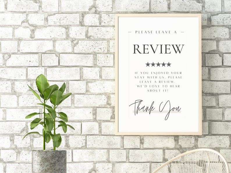 Airbnb Sign Bundle Template Editable Airbnb Signs Rental - Etsy