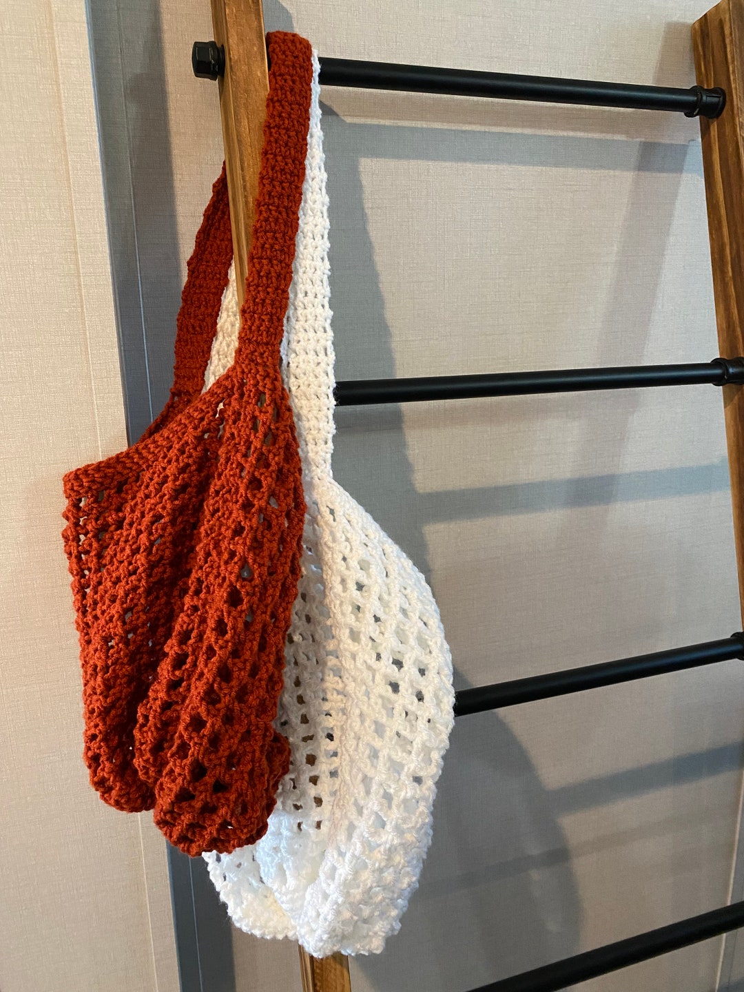 Crochet Mesh Bag - Etsy