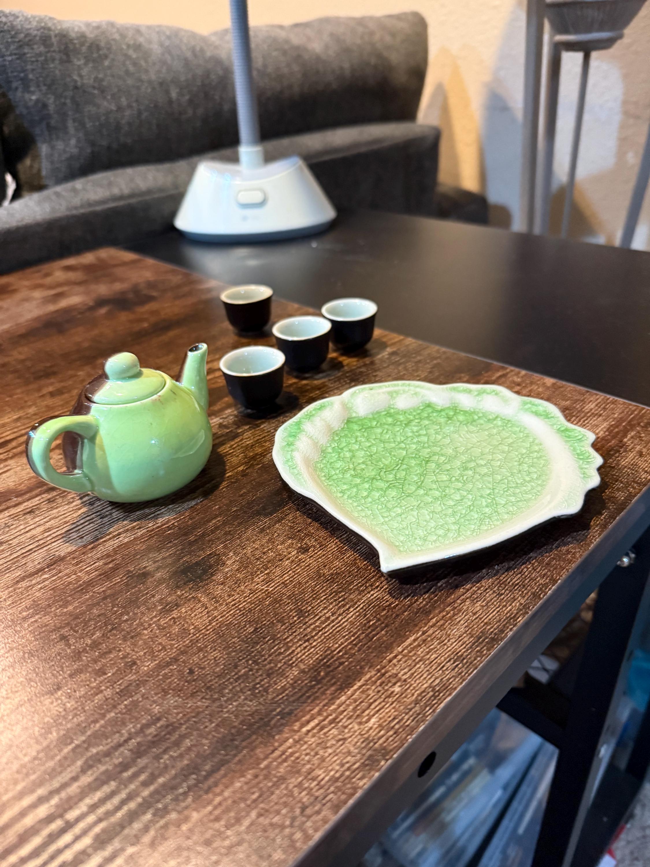 Vietnamese Tea Set From Vietnam Bat Trang Family - Etsy