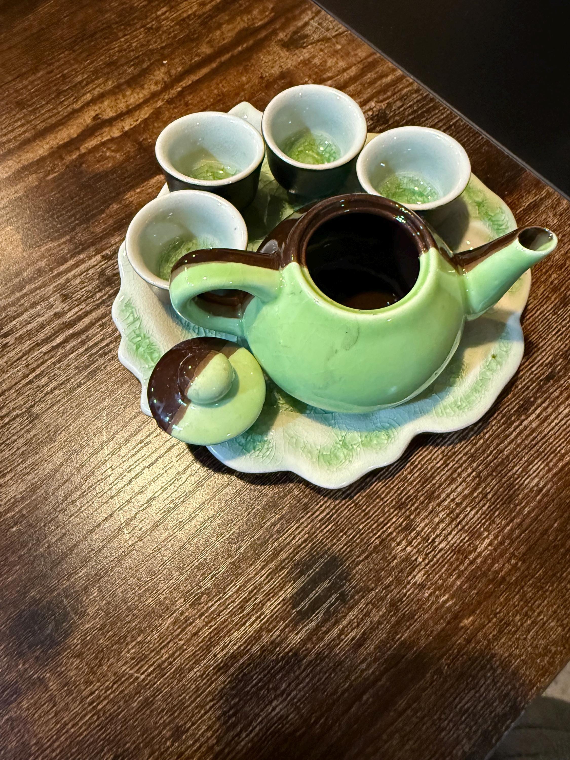 Vietnamese Tea Set From Vietnam Bat Trang Family - Etsy