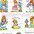 Vintage Printable Retro Sticker Sheet Bunny Rabbit Breeds PDF Instant ...