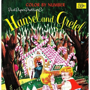 Hansel and Gretel Story by Page - Etsy
