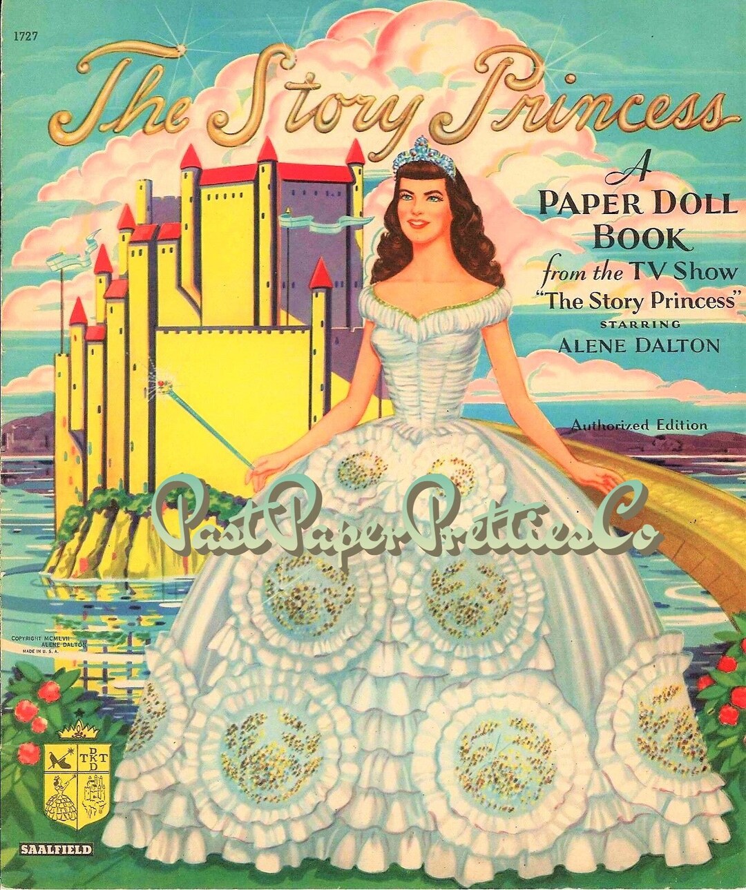 Vintage Paper Dolls the Story Princess 1940s Printable PDF Instant ...