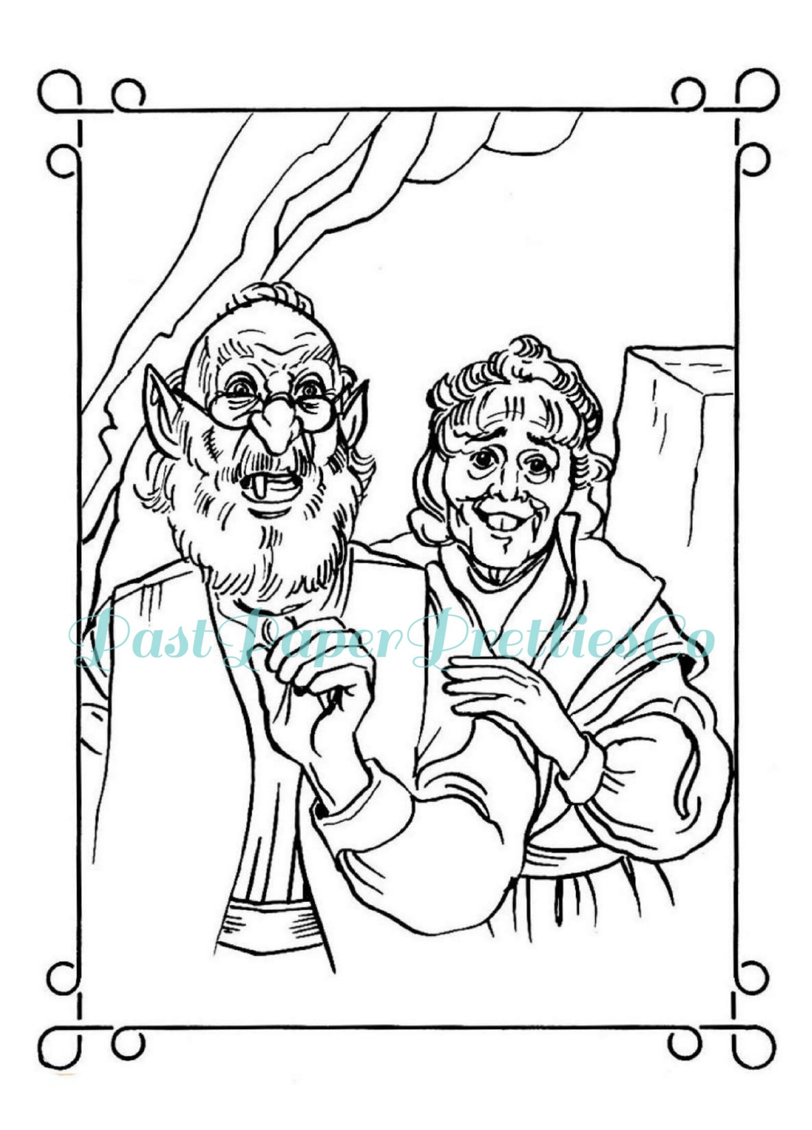 Vintage Printable Coloring Book the Neverending Story 1984 PDF Instant ...