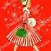 Vintage Printable Pretty Miss Peppermint Ladies Christmas Card Images ...