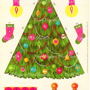 Vintage Printable Santa's Night Before Christmas Press-out Book ...