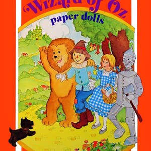 Vintage Paper Dolls the Wizard of Oz 1976 PDF Printable Instant Digital ...