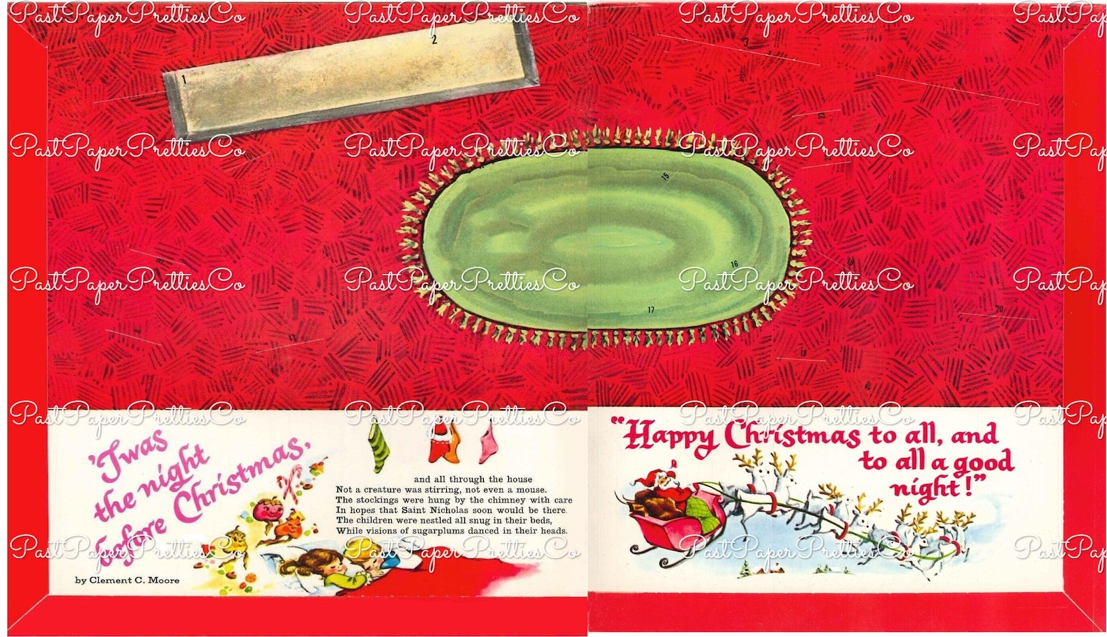 Vintage Printable the Night Before Christmas Cut Out & - Etsy